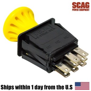 Genuine OEM Scag SFW 36" and 48" Walk Behind Mower PTO Switch 10 Amp ...