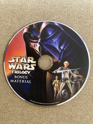 Star Wars Trilogy Bonus Disc (2004) [DVD] LIKE NEW! PLEASE READ DISC ...