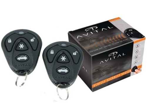 Avital 3100L 1-Way Car Alarm System with Keyless Entry Siren Included ...