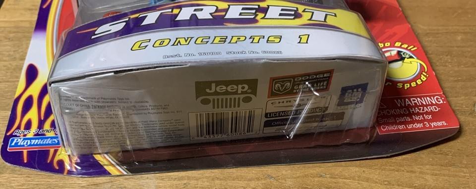 NEW, SEALED RARE Speedeez- Street Concept 1 PACK-10 Cars Total-2003 ...