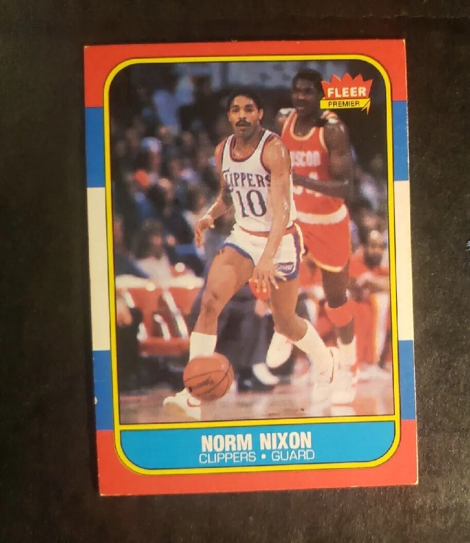 1986 Fleer Norm Nixon #80 Basketball Card | eBay