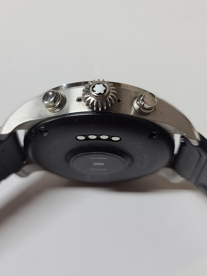 Mont Blanc Summit 2 Plus Smart Watch S2C19, Silver ,42mm,Fair:BN365 | eBay