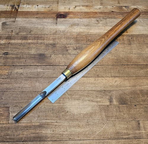 CROWN "DAVE HOUT" Skew Turning Tool Woodturning Bowl Gouge HIGH SPEED ...