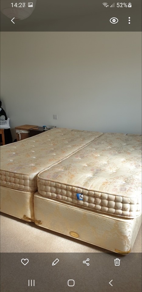 VI SPRING 2 luxuary single beds or zip link for Super King BA15 near ...