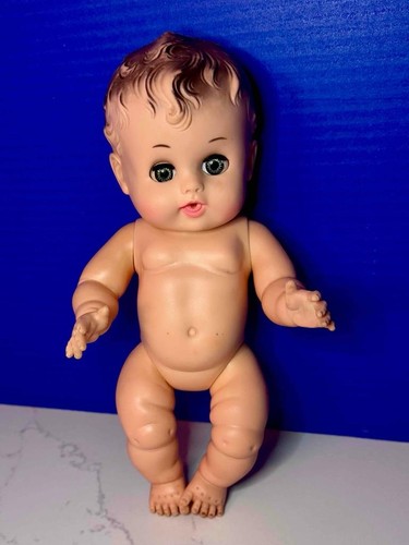 Vintage Sun Rubber SUNBABE SO WEE 10" Baby Doll, 1950s | eBay