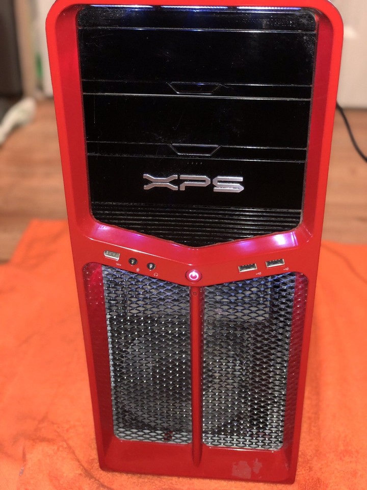 RED Dell XPS 630i Quad Core Q6600, 8GB DDR2 Ram, No HDD | eBay