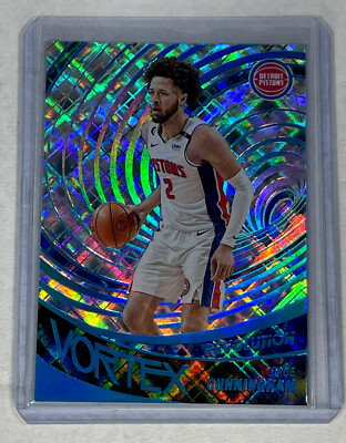 2022-23 PANINI REVOLUTION Vortex Cosmic /99 Cade Cunningham #6 Pistons ...