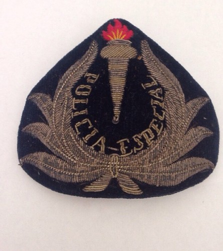 Special Mexican Police Patch Especial Policia Epaulettes Hat Patch WWII ...