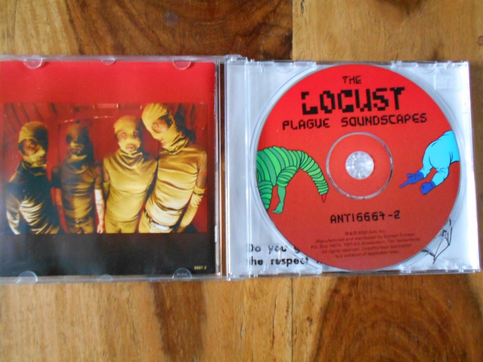 THE LOCUST-PLAGUE SOUNDSCAPES 2003 CD. ANTI 6667-2. EPITAPH..PUNK ...