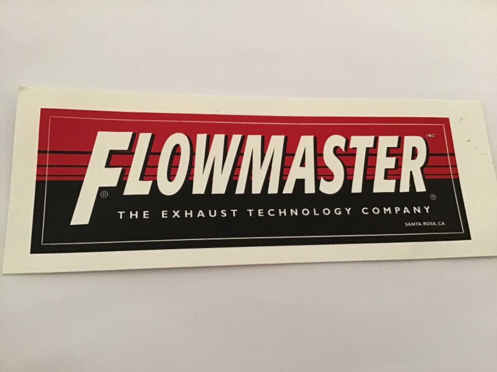 FLOWMASTER EXHAUST STICKER-4WD MOTOR CARS TRUCKS MACK KENWORTH MUSTANG ...