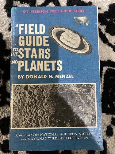 A Field Guide To The Stars And Planets By Donald Menzel 1964 Paperback ...