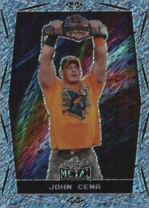 2024 Leaf Metal Legends - Light Blue Diagonal Shimmer #21 John Cena /8 ...