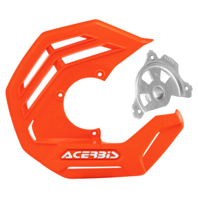 Acerbis X-Future Front Disc Cover with Mounting Kit 16 KTM Orange | eBay