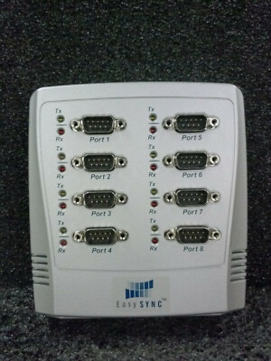 Easy SYNC 8 Port Serial RS232 to Serial Adapter Data Control Box | eBay