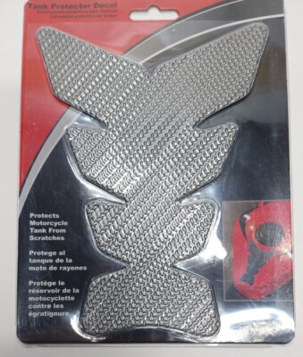 New Chroma Motorcycle Gas Tank Protector Street Bike Decal Chrome Color ...