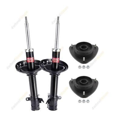 2 x KYB Shock Absorbers Strut Top Mount Kit Front 339241 339240 KSM7235 ...