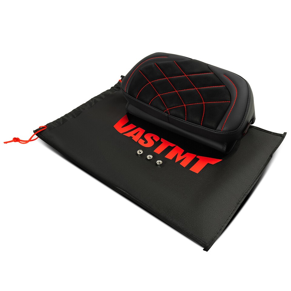 Rear Passenger Chopped Pack Tour Pak Backrest Pad For Harley Touring ...
