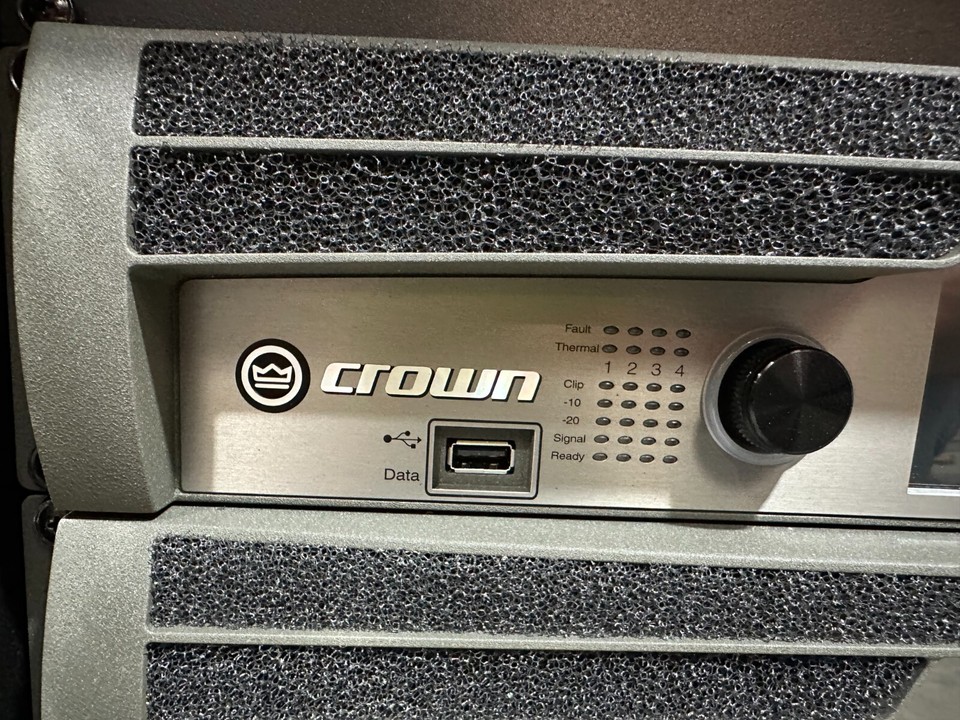 Crown Audio VRack Amplification Rack on Wheels with 4x3500HD (One)THS ...