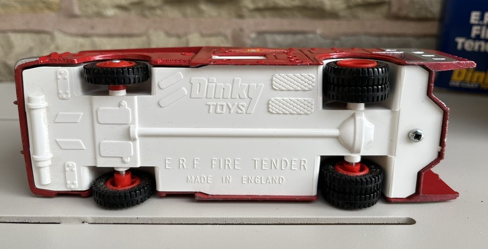 Vintage Dinky 266 ERF Fire Tender Engine In Original Box | eBay UK