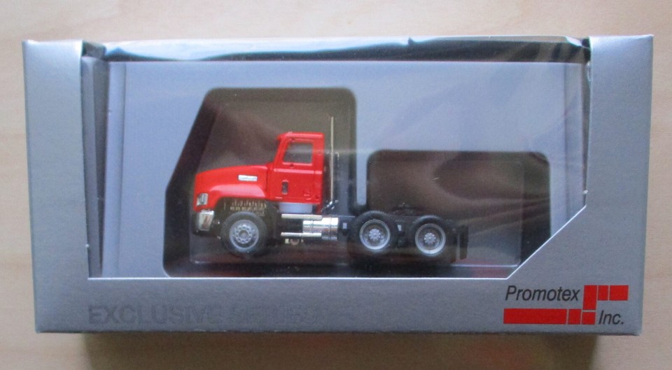 Red Mack Short 603 Tractor Truck Promotex 1/87 Plastic HO Scale 15264 ...