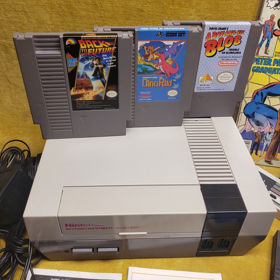 Vintage NES Console Working! Game Lot Nostalgic Starter Pack - My Pet ...