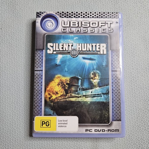 Silent Hunter 3 III PC Game MINT DISC Ubisoft DVD-ROM Windows XP/2000 ...
