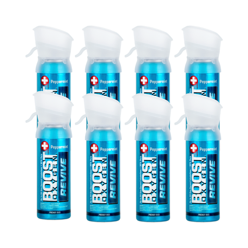 Boost Oxygen Pocket Size Revive Peppermint Aroma 3L Canister ...