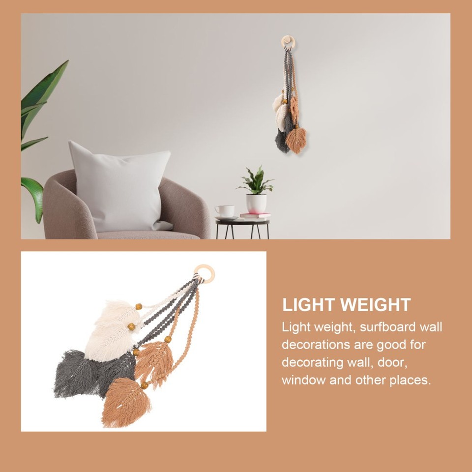 Macrame Wall Decor Hangings for Bedroom Boho Ornaments Decorations ...