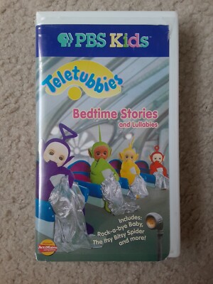 Teletubbies - Bedtime Stories and Lullabies (VHS, 2000) PBS Kids ...