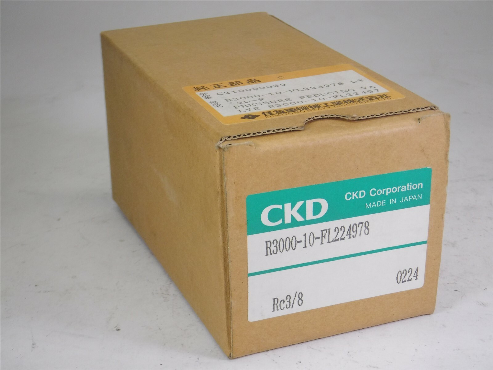 CKD REGULATOR 0.05-0.85MPA R3000-10-FL224978 for sale online | eBay