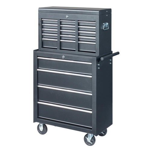 Rolling Tool Chest Tool Box with Handle / Drawers Lockable Tool Cabinet ...