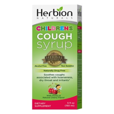 Sirop Pour La Gorge Pour Enfants Cerise 5 Oz Par Herbion Naturals | eBay