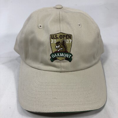 US OPEN GOLF Hat Cap OAKMONT 2007 107th USGA MEMBER Adjustable ONE SIZE ...