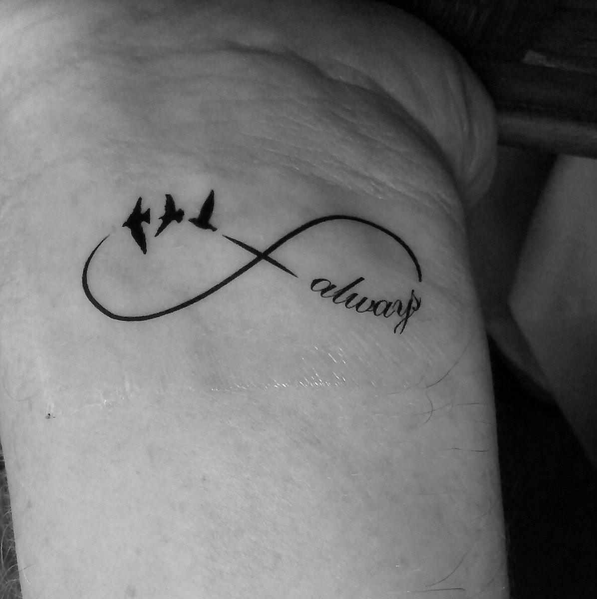 Forever And Always Infinity Tattoos