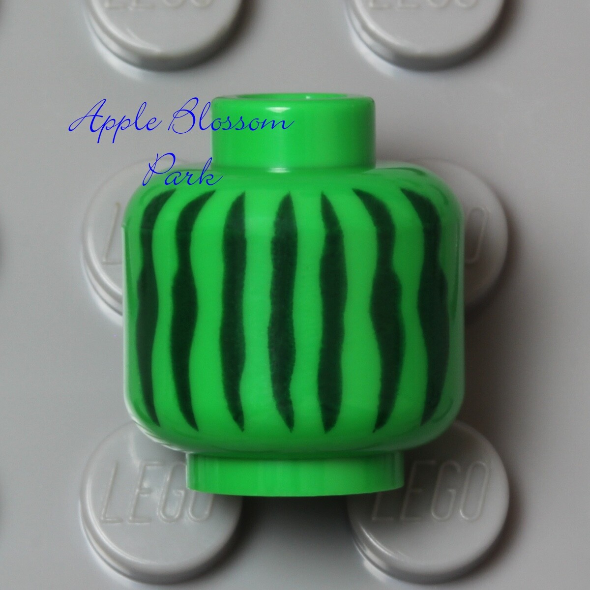 NEW Lego Minifig WATERMELON -Girl Friends Kitchen Green Striped Fruit ...