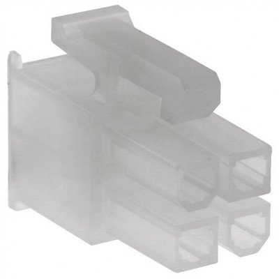 Lot of 10 Molex 39-01-2040 Mini-Fit Jr Female Housing 4 Pos Dual Row 4.20mm | eBay