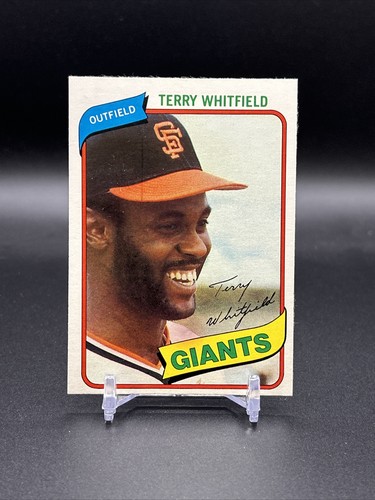1980 Topps Terry Whitfield San Francisco Giants #713 | eBay