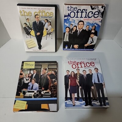 Lot of 4 The Office DVD Boxed Sets - Complete Seasons 1, 3, 4 & 6 | eBay