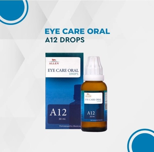 Allen A12 Eye Care Oral Drops 30ml For Redness and Pain in Eyes ...