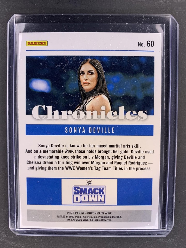 2023 Panini Chronicles WWE #60 Sonya Deville Red /199 | eBay