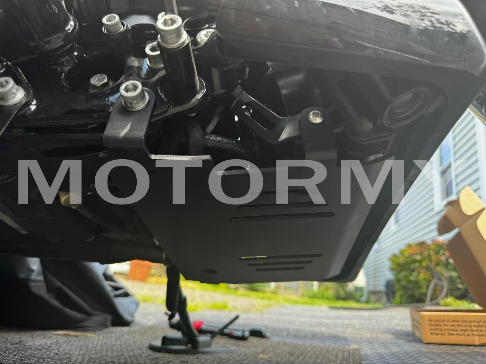 Skid Plate Lower Engine Chassis Guard Protector For CVO Road Glide ...