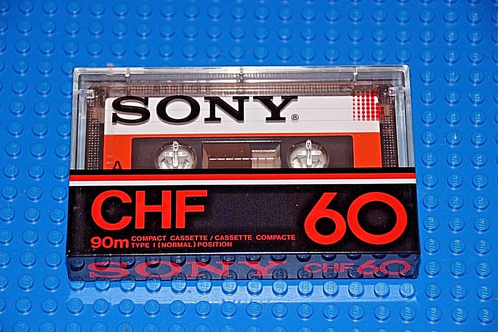 SONY CHF 60 TYPE I BLANK CASSETTE TAPE (1) (SEALED) | eBay