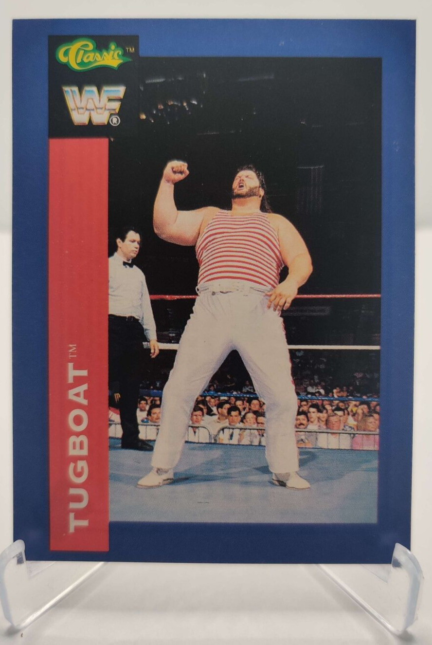 1991 Classic WWF Superstars #120 Tugboat UK VERSION wrestling card | eBay