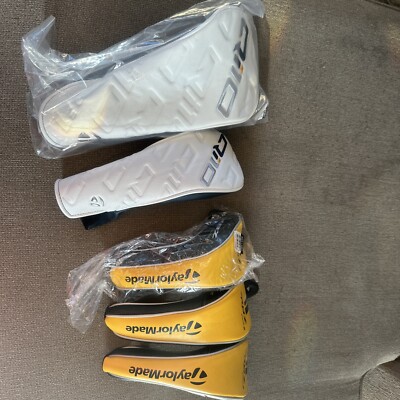 Qi10 Driver And Fairway Covers and 3 RBZ Stage 2 Hybrid Head Cover Set ...