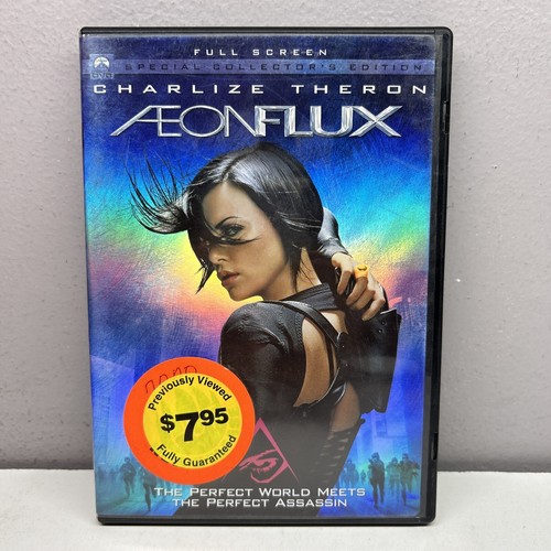 Aeon Flux DVD 2005 Full Screen Special Collector's Edition FAST ...