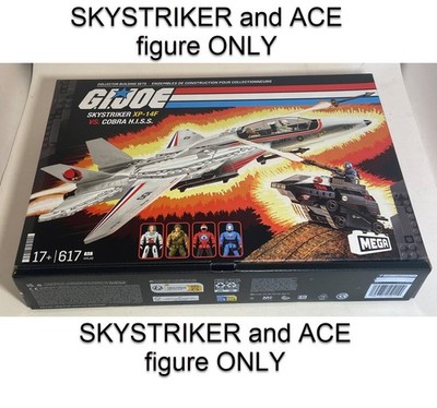 *READ*Skystriker and ACE figure ONLY- MEGA G.I. Joe Action Figures ...