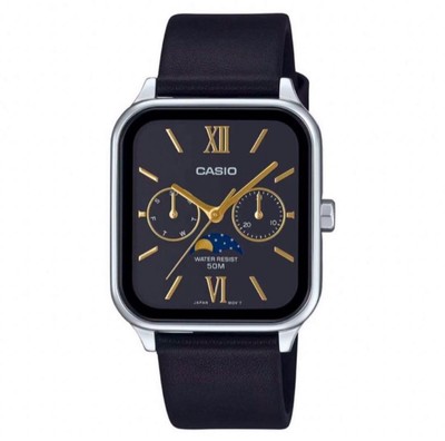 CASIO STANDARD MTP-M305 L Leather Strap Watch Japan Import Rare | eBay ...
