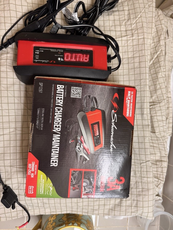 Used Optima-Red Top Battery Come With AC Charge. 6 V | eBay