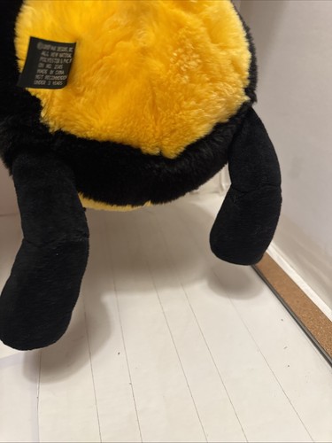 Unipak Plumpee Bee 12” Plush Bumblebee Weighted Stuffed Animal Toy ...