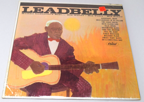 BLUES Leadbelly Huddie Ledbetters Best Capitol T1821 G5/F4 Shrink MONO ...